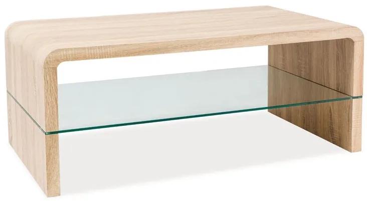 Stylový konferenční stolek v barvě dub sonoma KN314