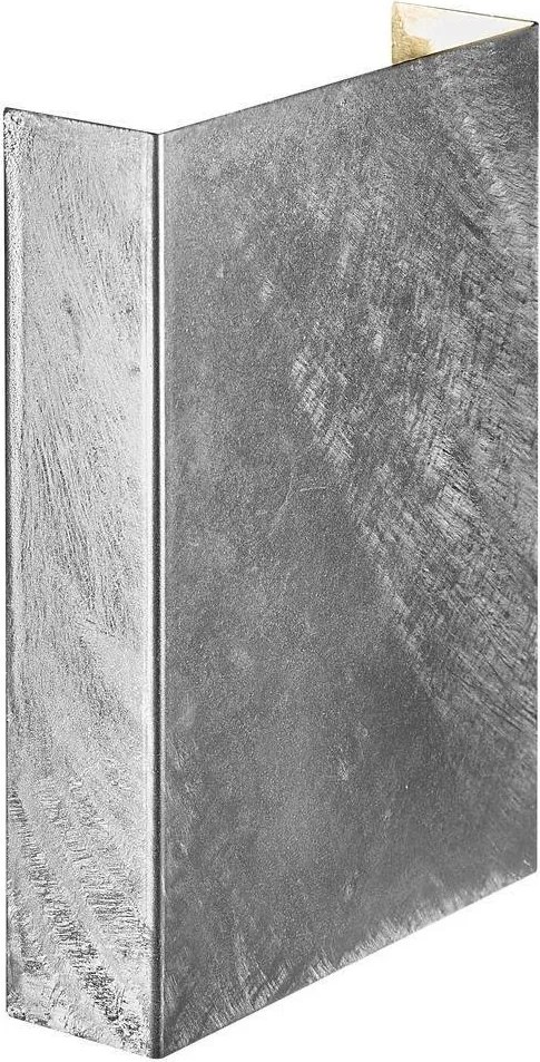NOR 2019051031 Venkovní nástěnné svítidlo Fold 15 2x5W LED galvanizovaná ocel čirá - NORDLUX