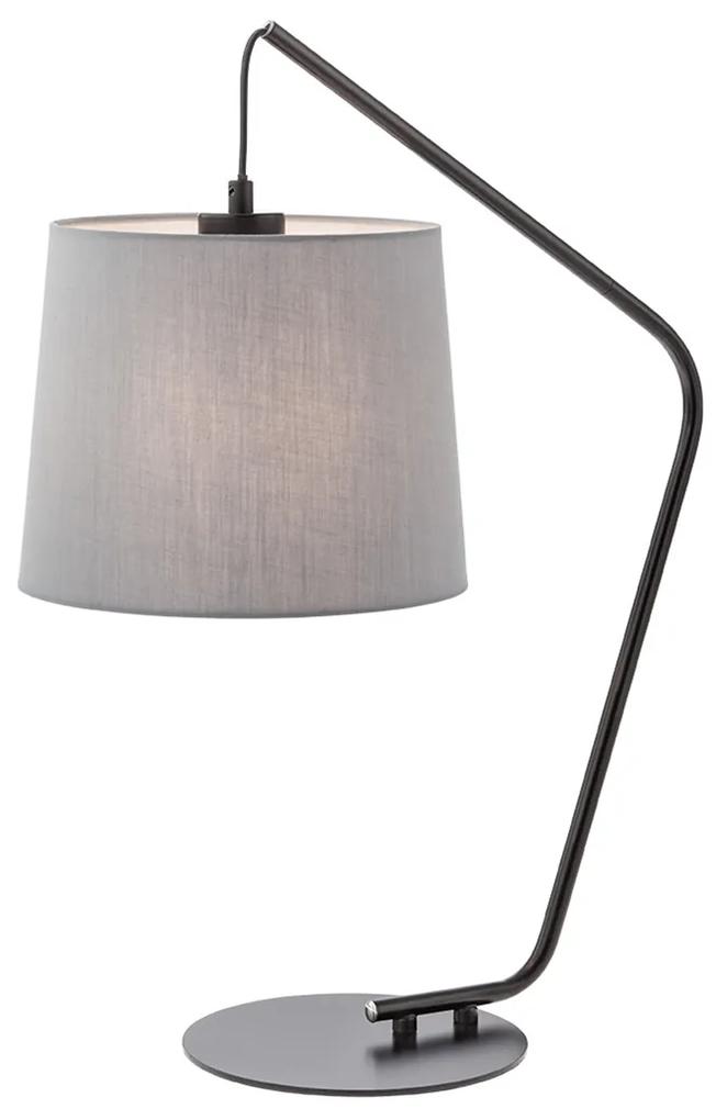 Smarter 01-3076 stolní lampa Kermit, černá, šedá, 1xE27, 55cm