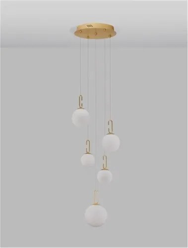Závěsné LED svítidlo NOVA LUCE HOOK 30,49W 3000K 9695222 stmívatelné Triac