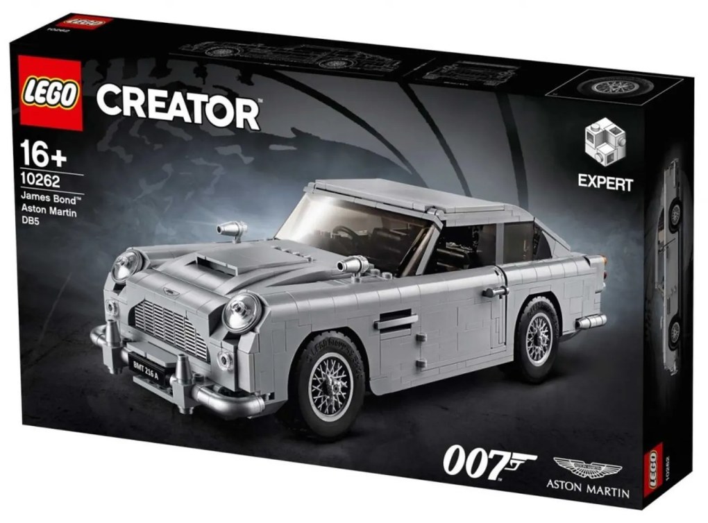 Lego stavebnice lego creator expert 10262 bondův aston martin db5