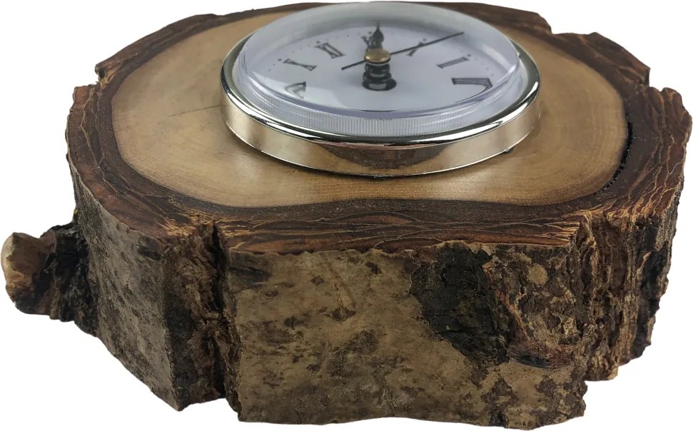 Woodlaf Dřevěné stolní hodiny Cole