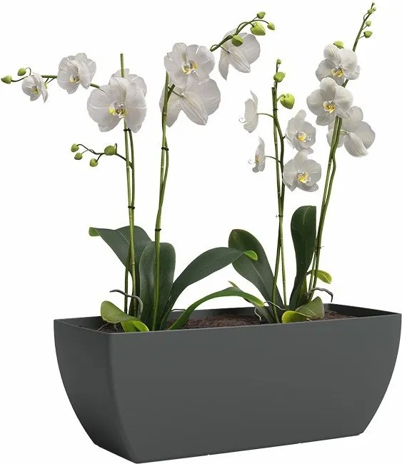 Truhlík z recyklovaného plastu 40 cm Siena – Artevasi