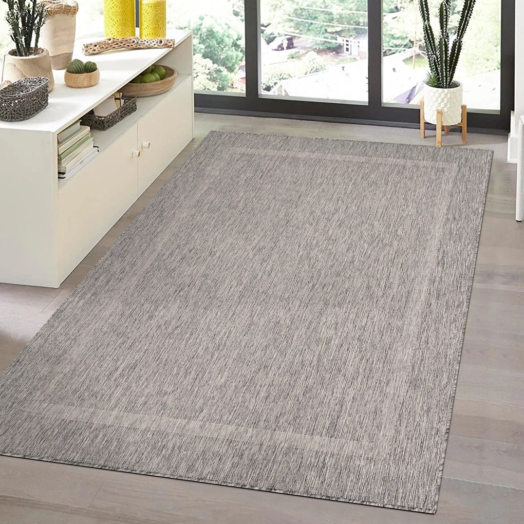Ayyildiz, Kusový koberec Relax 4311 Grey, 280x370, šedá, chodba / předsíň