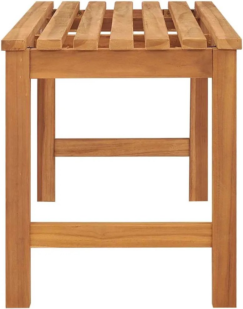 Zahradní lavice 114 cm masivní teakové dřevo 316626