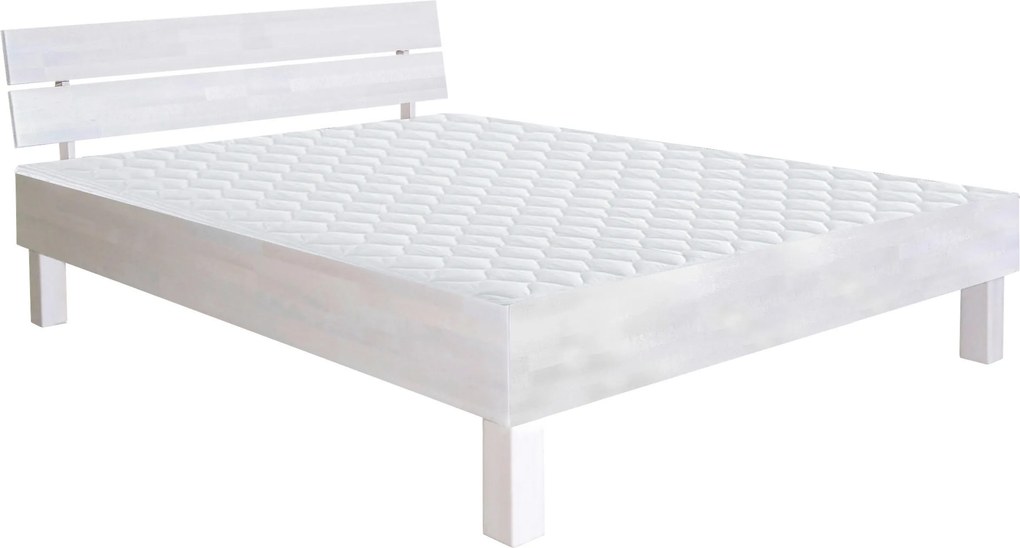 XXXLutz POSTEL, 140/200 cm bílá Carryhome - Jednolůžkové postele - 00002V000510