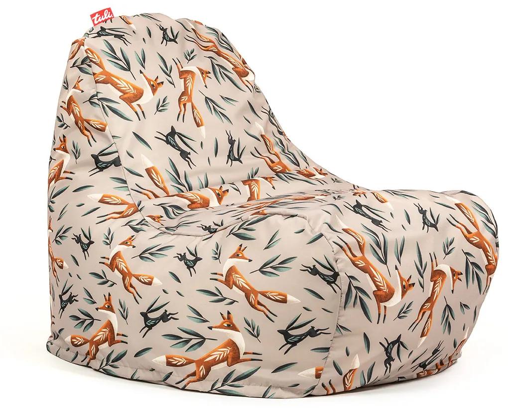 Tuli Relax sedací vak Provedení: 151 - tyrkysová - polyester bez vnitřního obalu