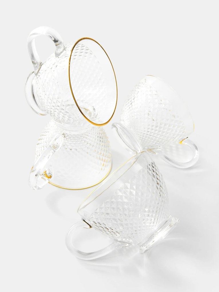 Sinsay - Skleněné hrnky 4 pack - clear