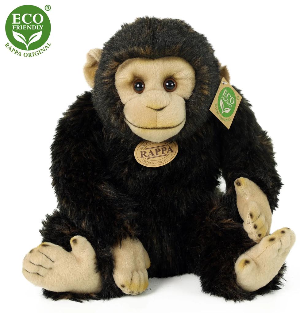 Plyšová opice šimpanz 27 cm ECO-FRIENDLY