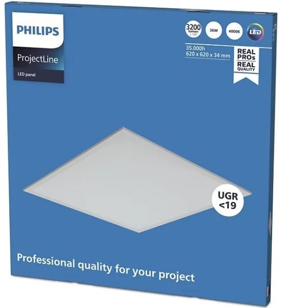 Philips - LED Panel podhledový PROJECTLINE LED/36W/230V 62x62 cm