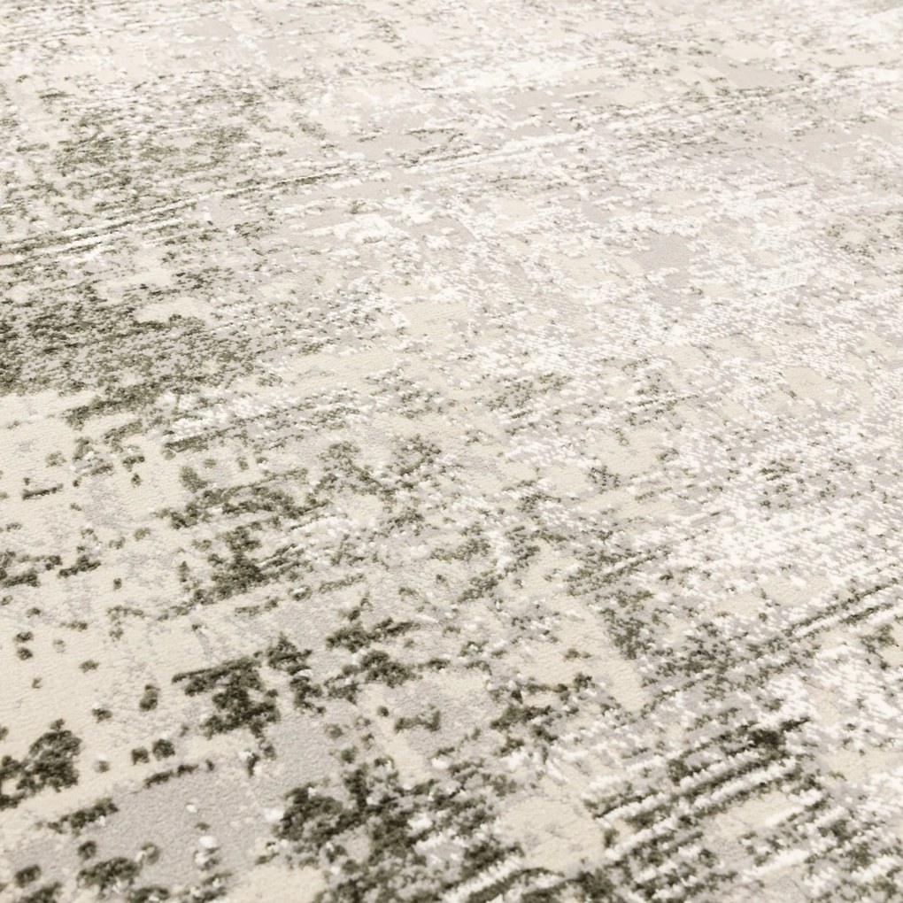 Tribeca Design Kusový koberec Zoom Border Green Rozměry: 200x290 cm