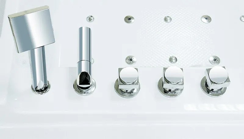 Terra Hydromasážní vířivá vana Fenix 606BH 180x120 s ohřevem vody, levá