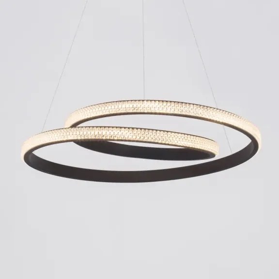 LED lustr Grania 55 černé