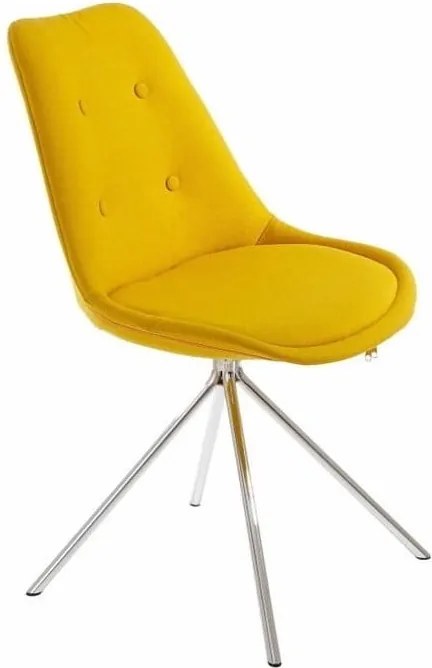 Sada 2 žlutých jídelních židlí Støraa Dylan
