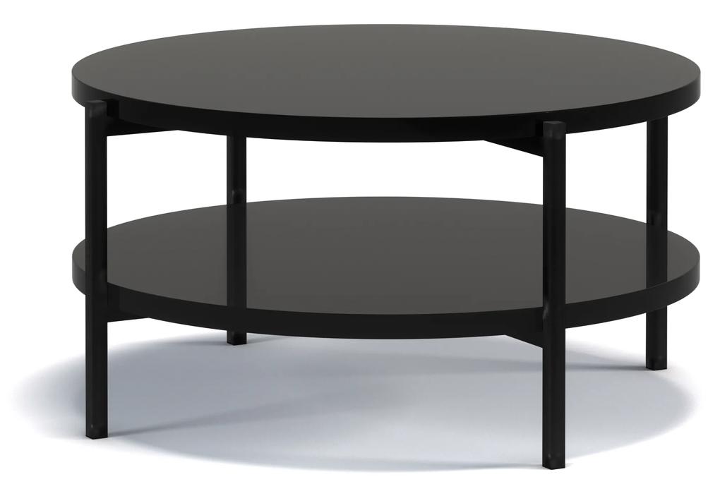Gib Meble Konferenční stolek SIGMA B Gib 84,2/42/84,2 barevné provedení: černý mat