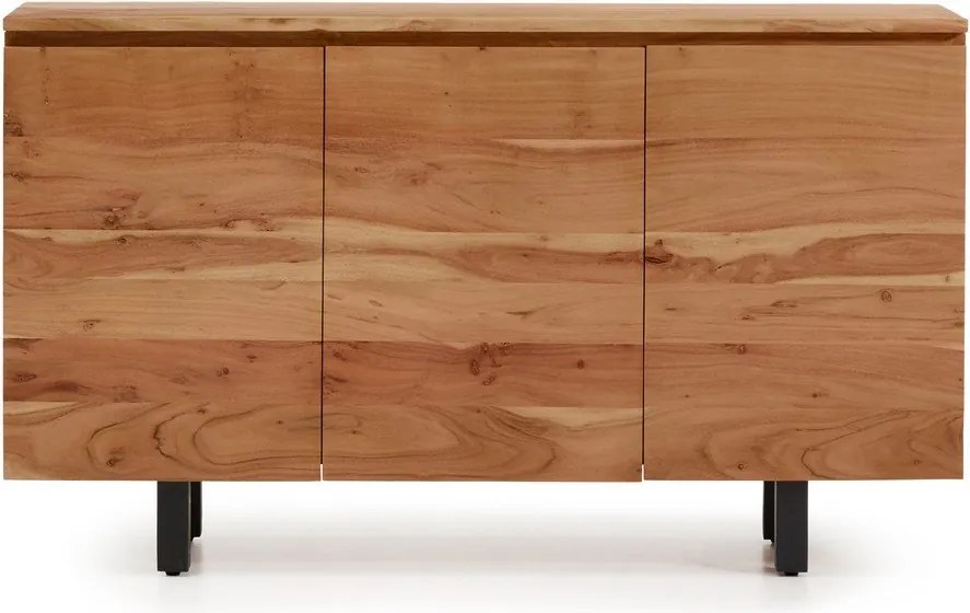 Komoda z masivu akácie v přírodní barvě 150x88x40 cm Uxue – Kave Home