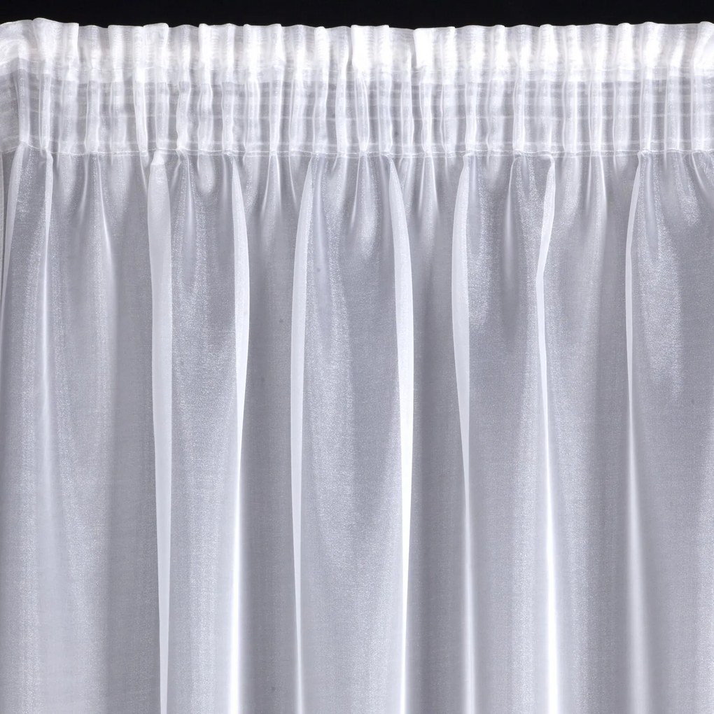 ZÁCLONA NA PÁSCE ALIA 350X270 CM BÍLÁ