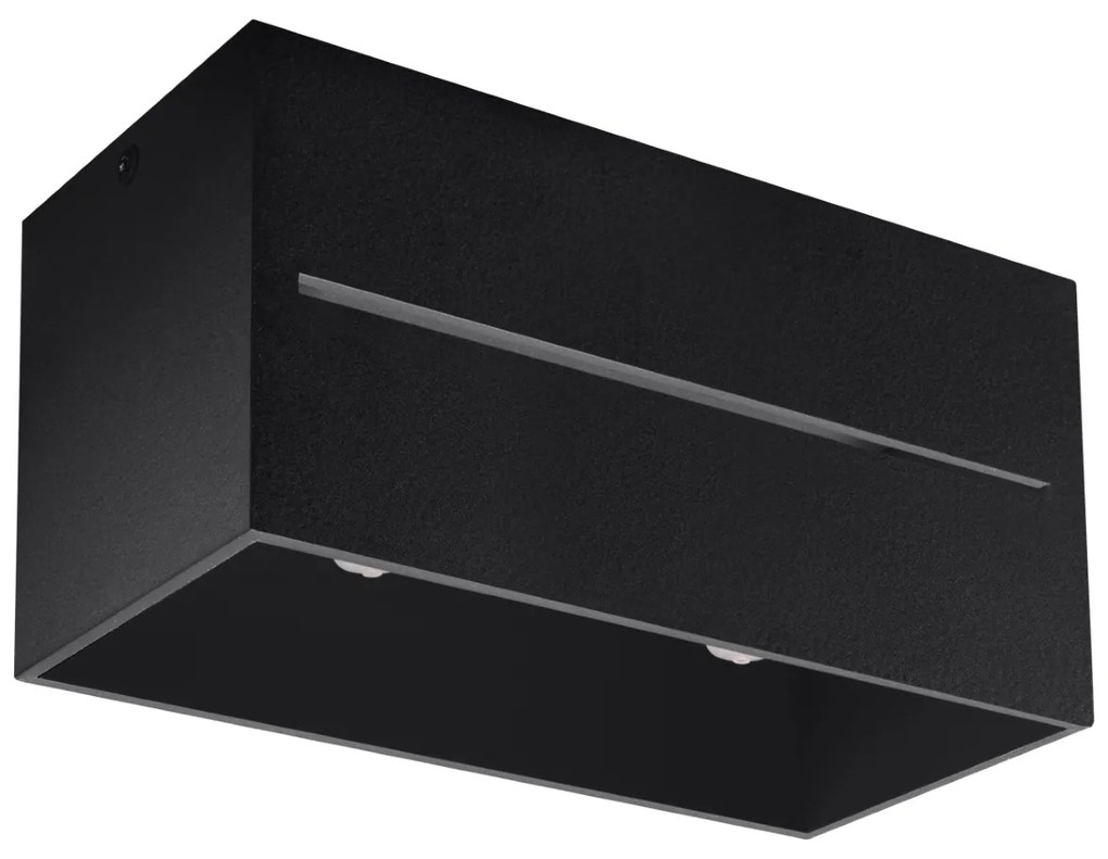 Sollux Lighting Stropní svítidlo LOBO 2 Černá