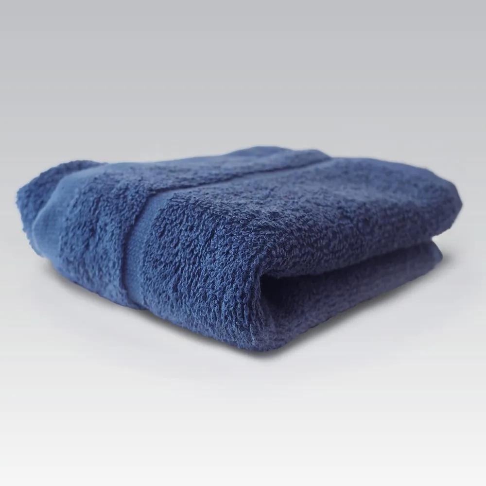 Dobrý Textil Malý ručník Economy 30x50 - Tmavě modrá