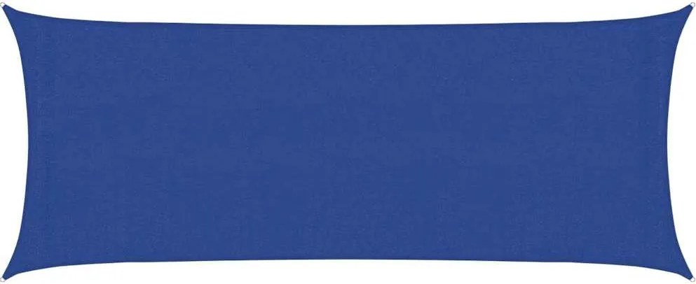 Stínící plachta 160 g/m² modrá 2 x 5 m HDPE 311506