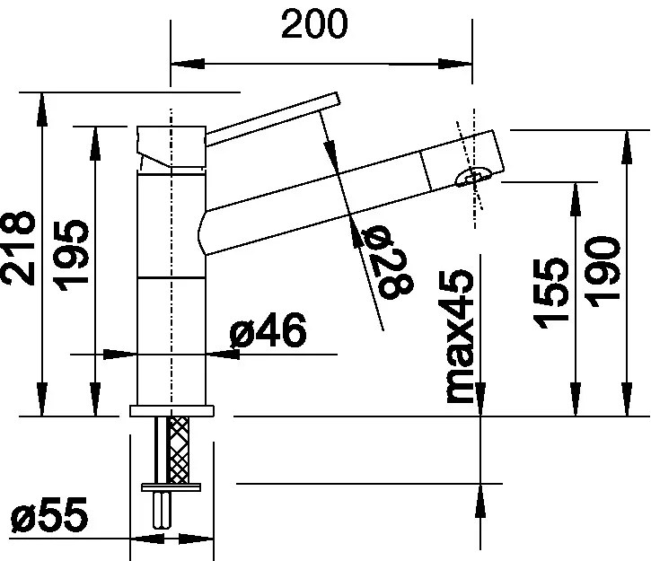 Blanco ALTA Compact perlově šedá 520729