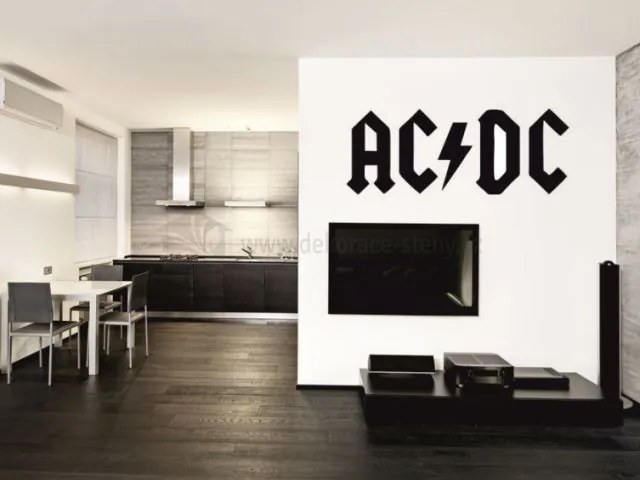 Nálepky na stěnu - AC/DC