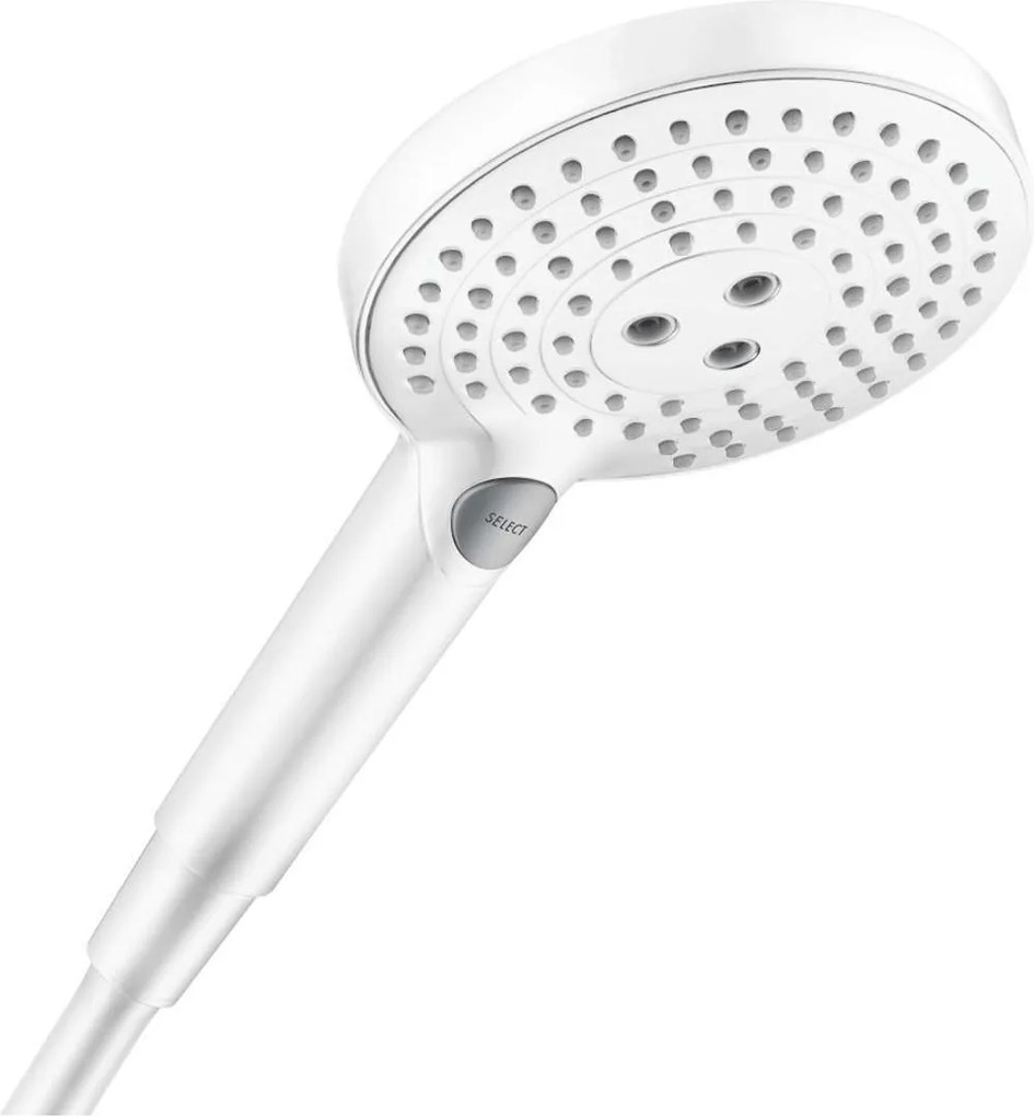 Hansgrohe Raindance Select S - Sprchová hlavice, 3 proudy, matná bílá 26014700