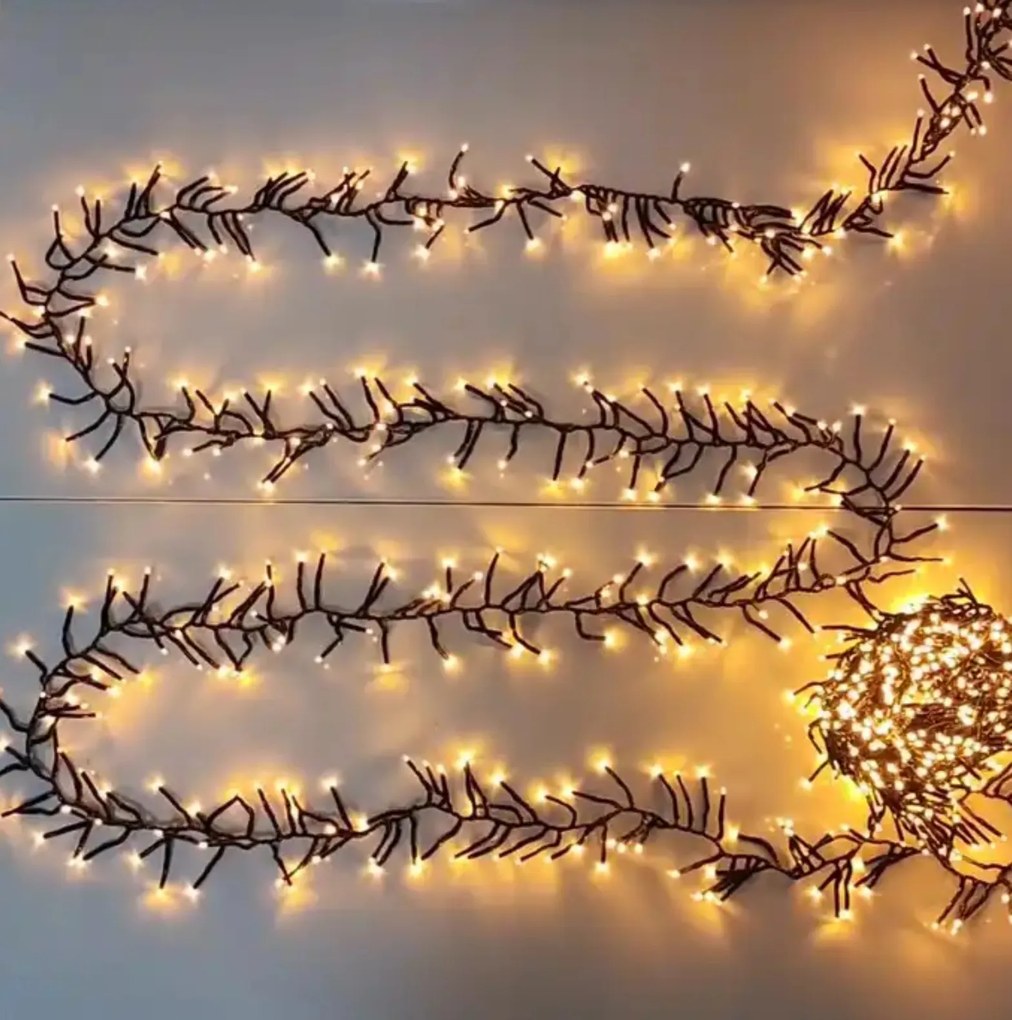 Vánoční světýlka vnitřní teplá bílá 300 LED