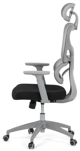 Autronic Kancelářská židle KA-K2081 Barva opěráku: Šedá