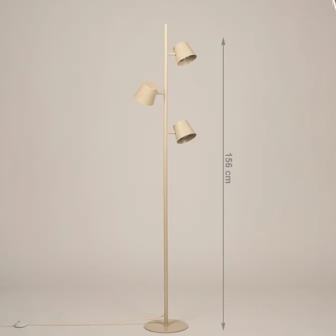 Stojací lampa Snap Fosca Taupe Trio