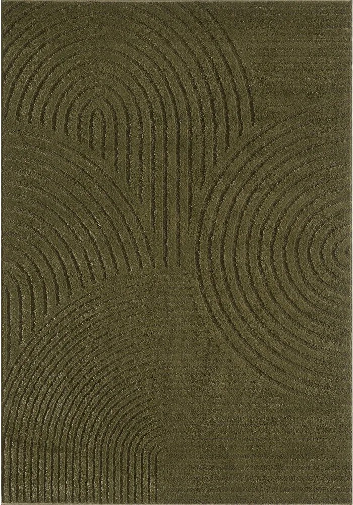 Zelený koberec 200x290 cm Whirl – ESTE