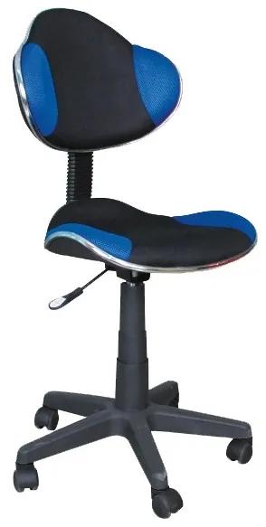 Dětská židle Q-G2 modrá/černá