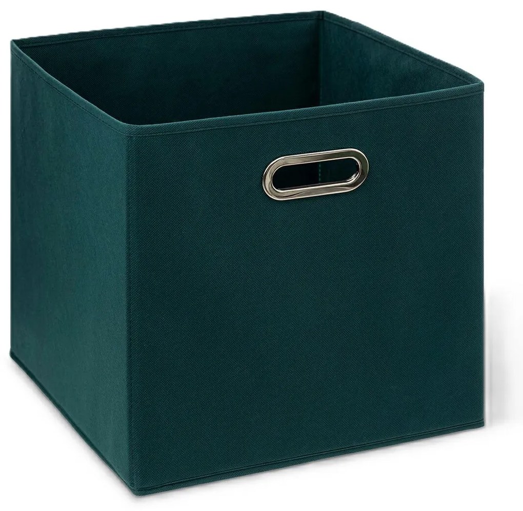 Úložný box Simple, 31x31x31 cm, tmavě tyrkysová