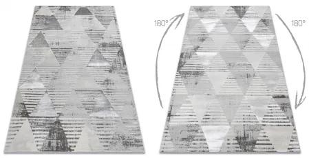 koberec LIRA E1627 Trojúhelníky geometrický, strukturální, moderní, g velikost 200x290 cm | krásné koberce cz