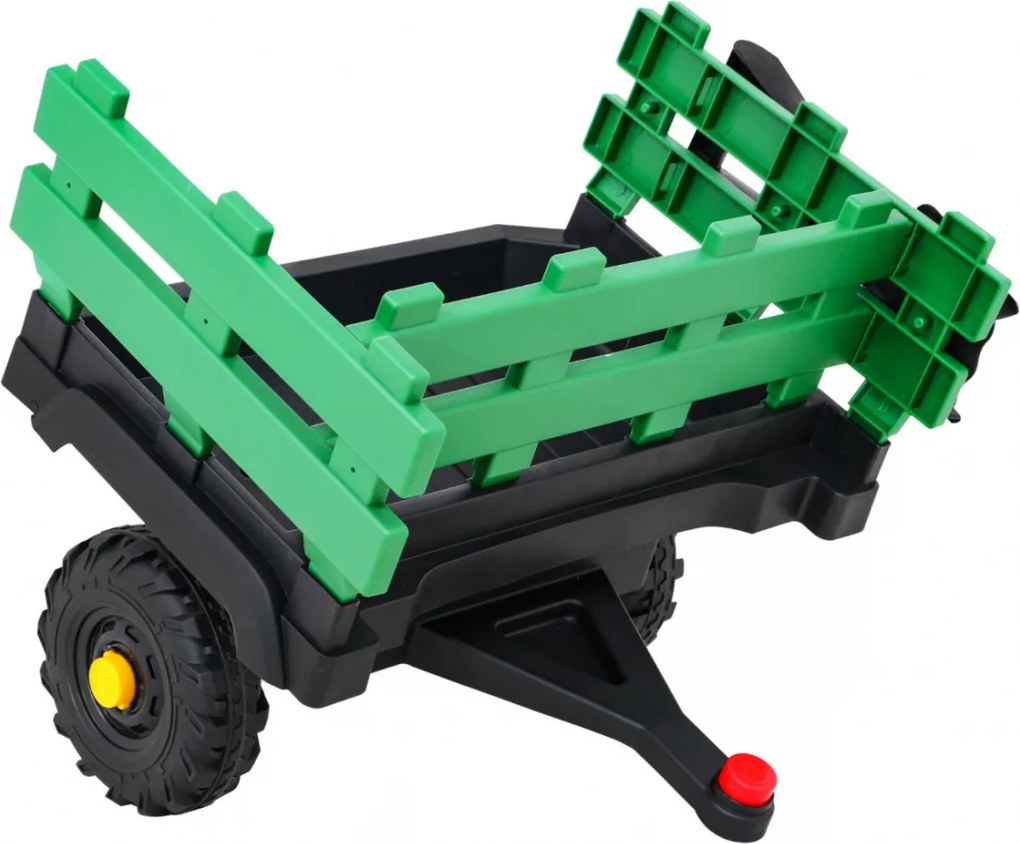Ramiz Titánový traktor s přívěsem zelený