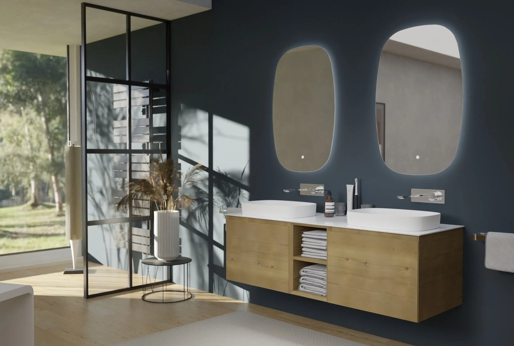 Koupelnový nábytek Inalco 1500 Open Storage s umyvadlem