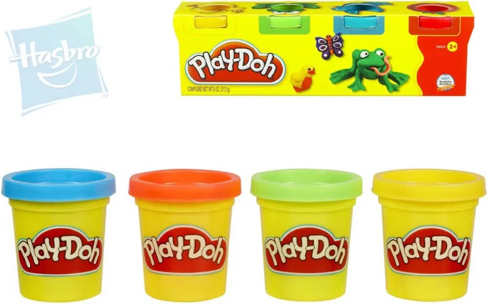HASBRO PLAY-DOH Modelína mini set 4 barvy v krabičce 1423241