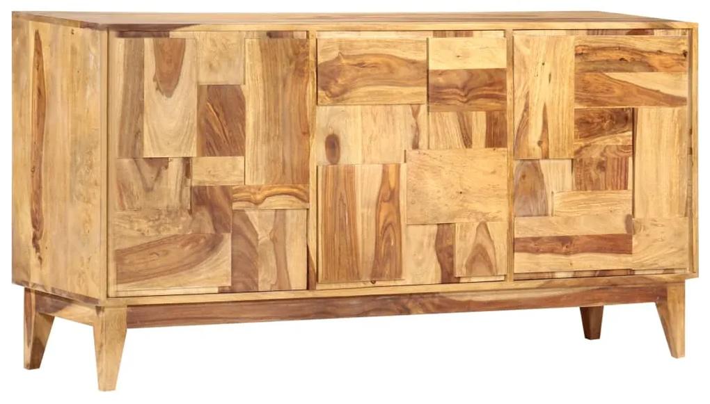 287348 vidaXL Příborník 145 x 40 x 76 cm masivní sheeshamové dřevo