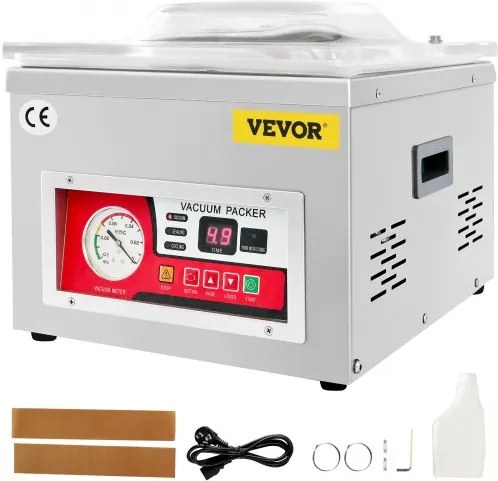 Komorový vakuový uzávěr, těsnící výkon 260 W
