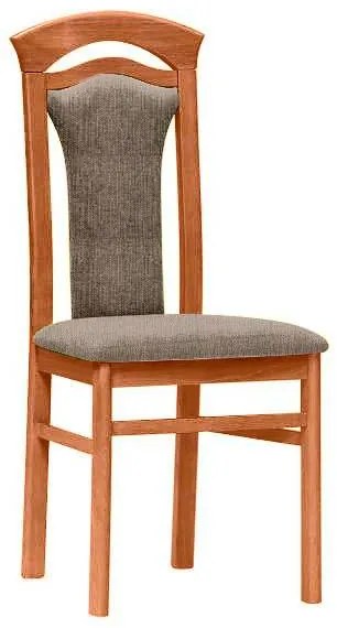 Stima Jídelní židle ERIKA Odstín: Buk, Látky: BOLTON NEW arancio 1