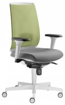 LD seating Kancelářská židle LEAF 504-SY bez područek Mechanika bez posuvu sedáku Hlavová opěrka bez hlavové opěrky LÁTKY 1 / FLORIDA, ERA 2021 SÍŤOVINY RAY