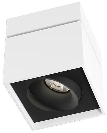 Stropní hranaté nastavitelné svítidlo Sirro 1.0 LED Barva: Černá / Bílá, Teplota chromatičnosti: 2700 Kelvinů