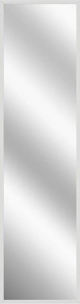 Zrcadlo v rámu Florida, 32 × 122 cm, bílé