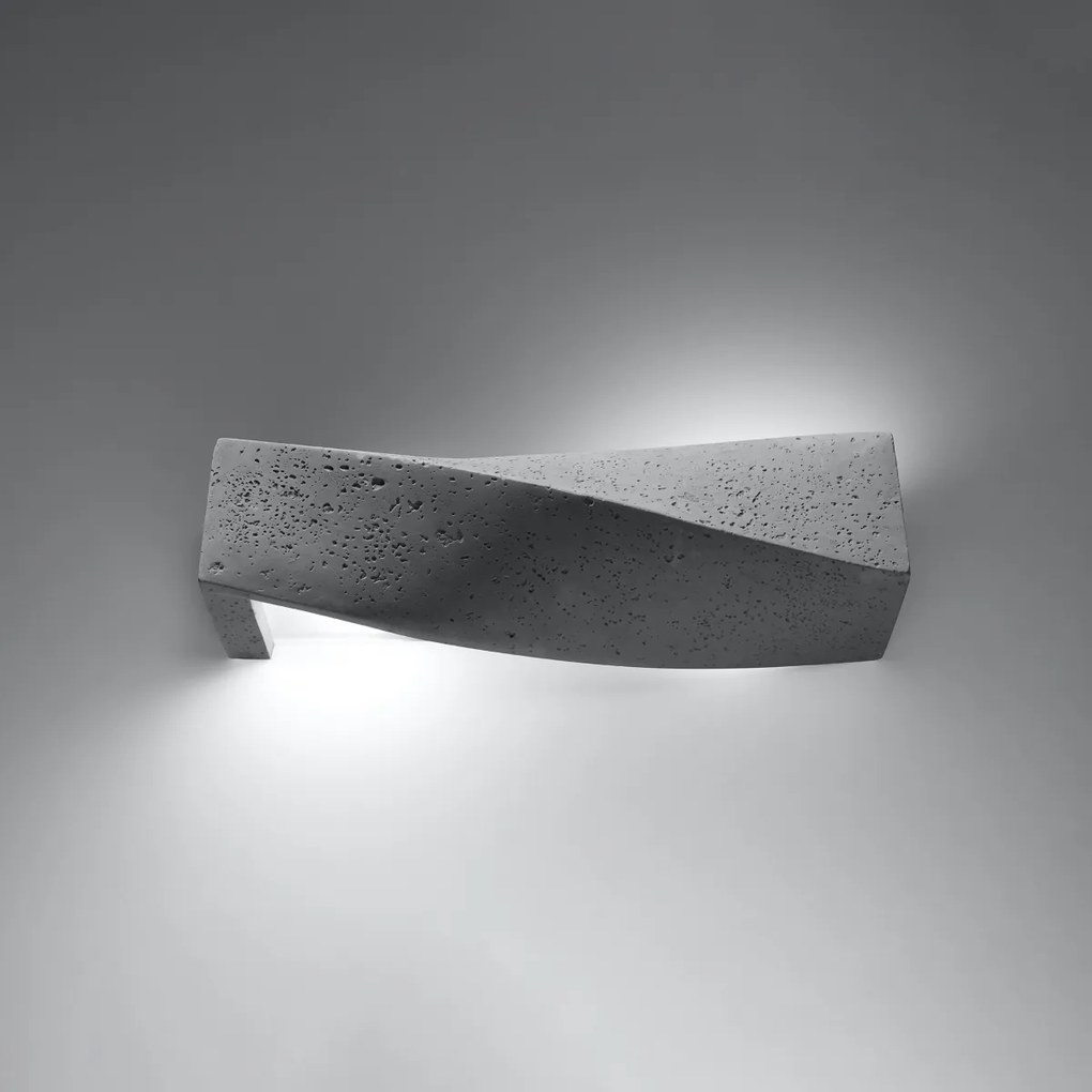 Sollux Lighting Nástěnné svítidlo SIGMA beton