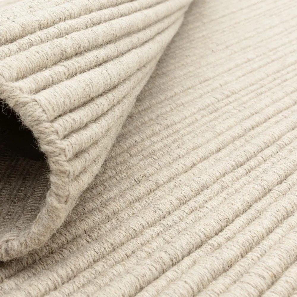 Slonovinový ručně tkaný koberec s příměsí vlny 160x230 cm Ravine – Asiatic Carpets