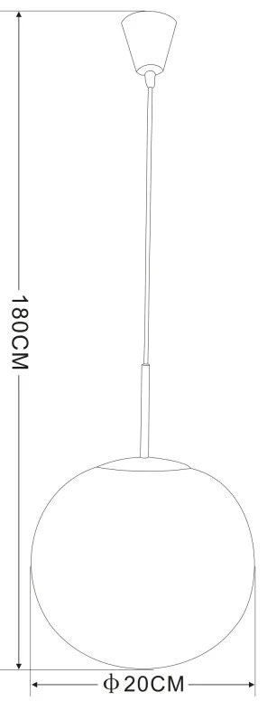 GLOBO JOEL 1583S Závěsné svítidlo