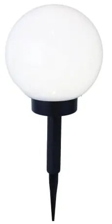 Zahradní solární LED světlo Star Trading Globe Stick, ⌀ 20 cm