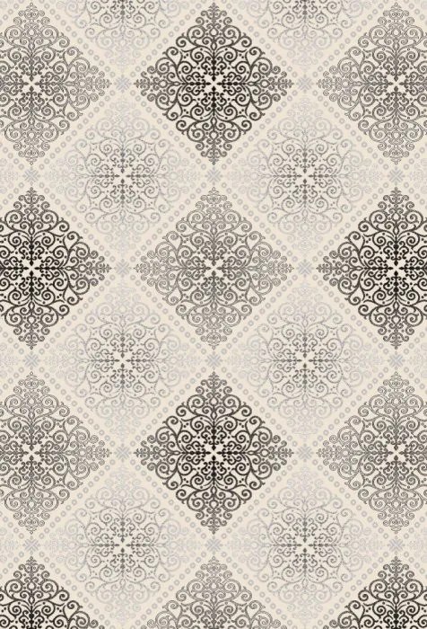 Vopi | Kusový koberec Gamze 7656 grey - 78 x 150 cm
