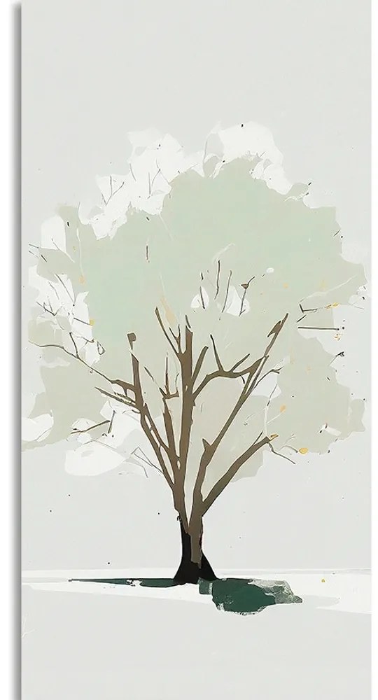 Obraz strom v minimalistickém duchu - 60x120