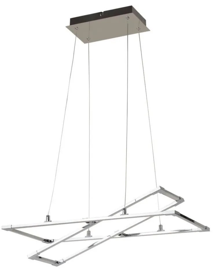 LED Lustr na lanku KSEROS LED/35W/230V